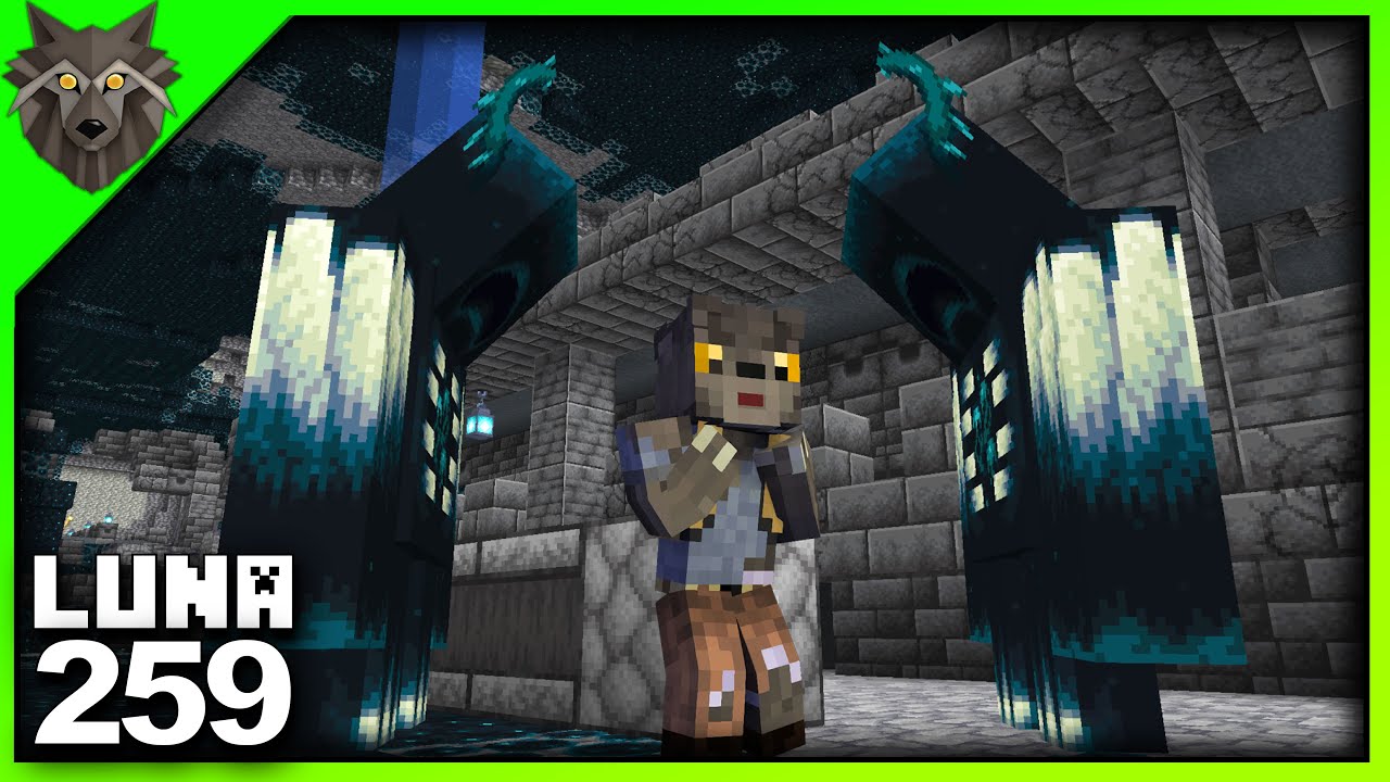 MINECRAFT Survival 259 | Into the Unknown! (Part 2) | Ancient City & Wardens | LUNA SSP Phase 3