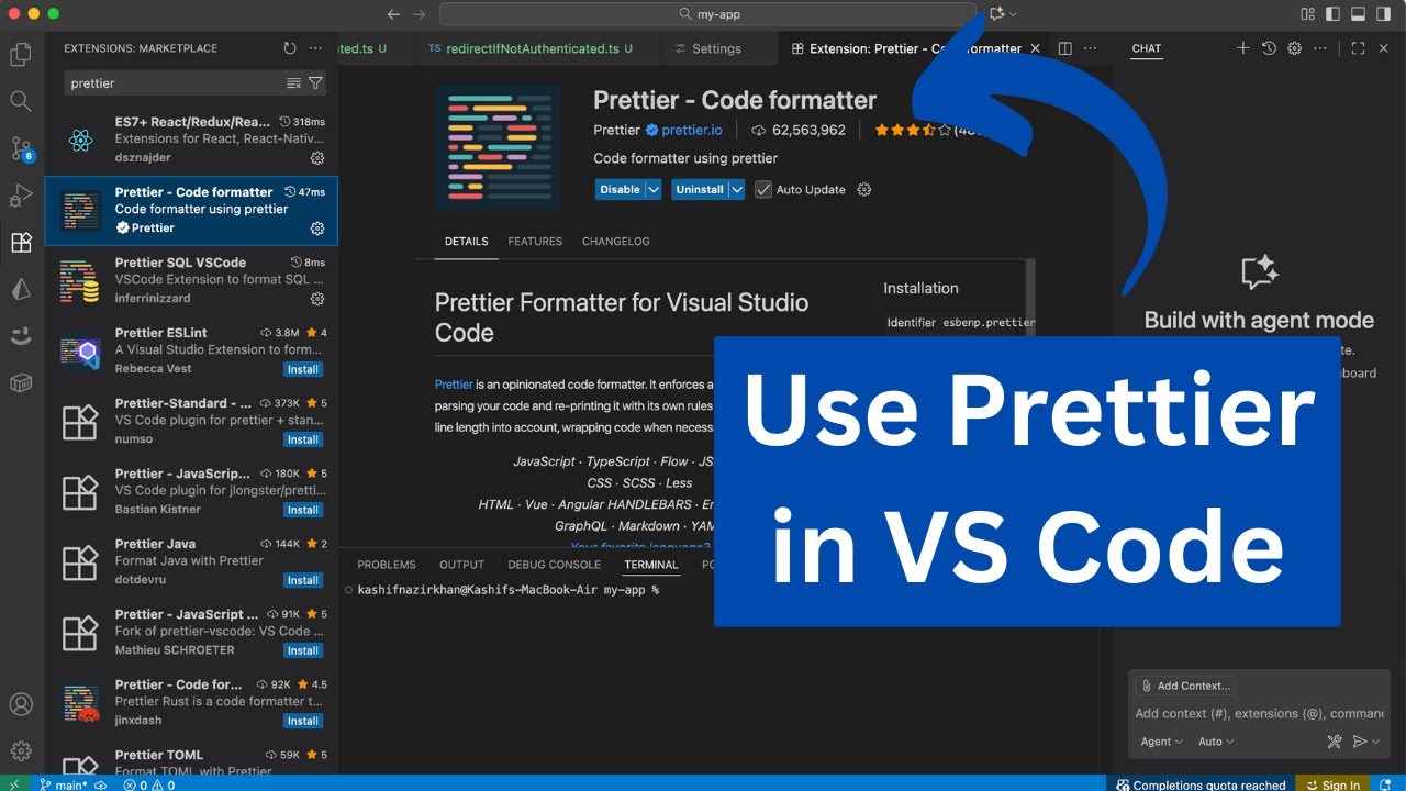 How to Use Prettier in VS Code for Python, Javascript and more