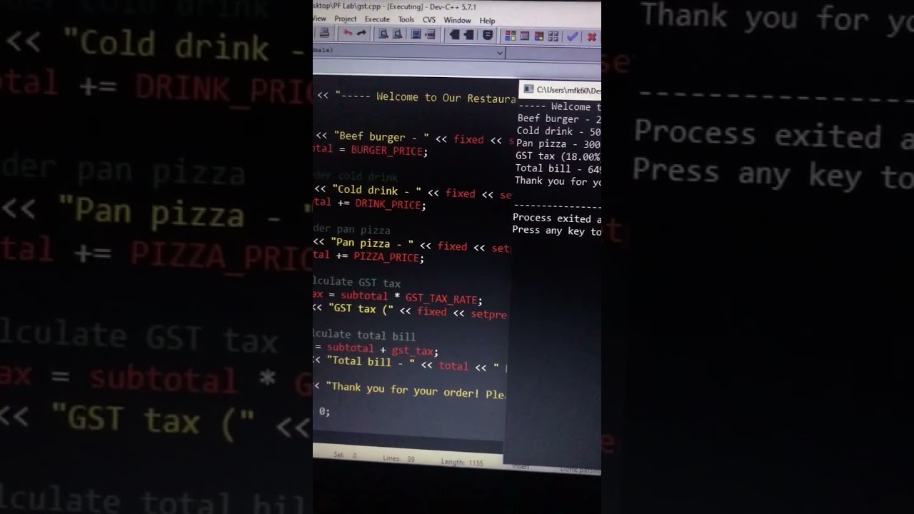 gst tax c++ #coders #codinglife #codingninja #codemasters #codelife #coding #code #coder #cpp