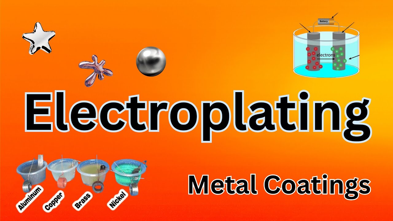 Electroplating : Transforming Objects with Metal Coating #electroplating #sm-educate