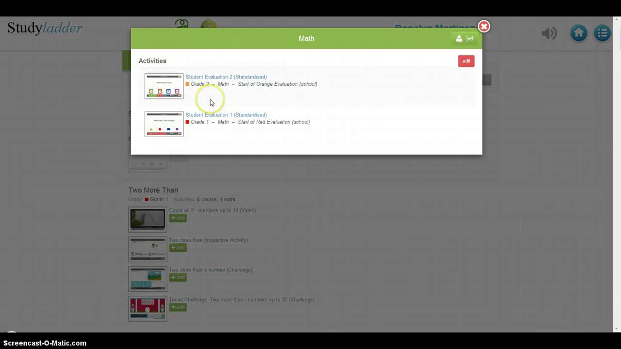 Studyladder Tutorial by Rosalyn