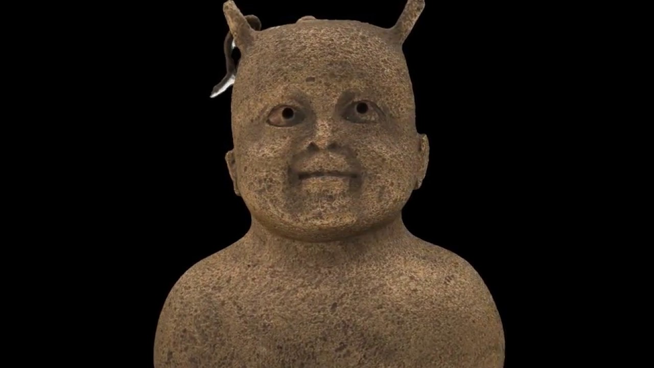 3D model of a Balsamarium or incense container / Yorkshire Museum Collections
