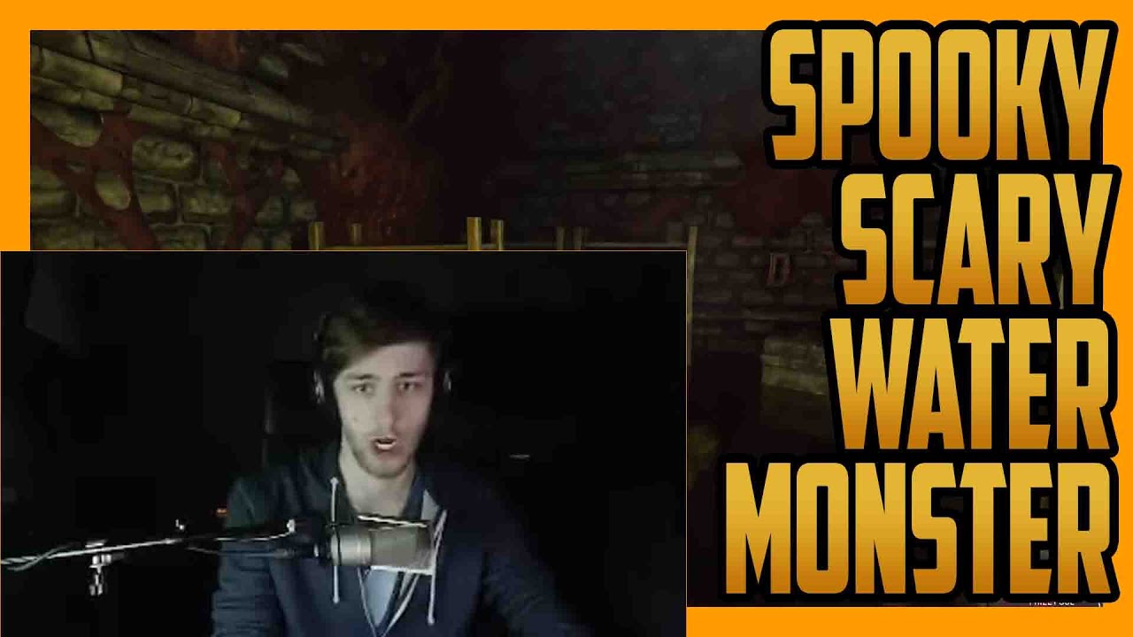 Spooky Scary Water Monster