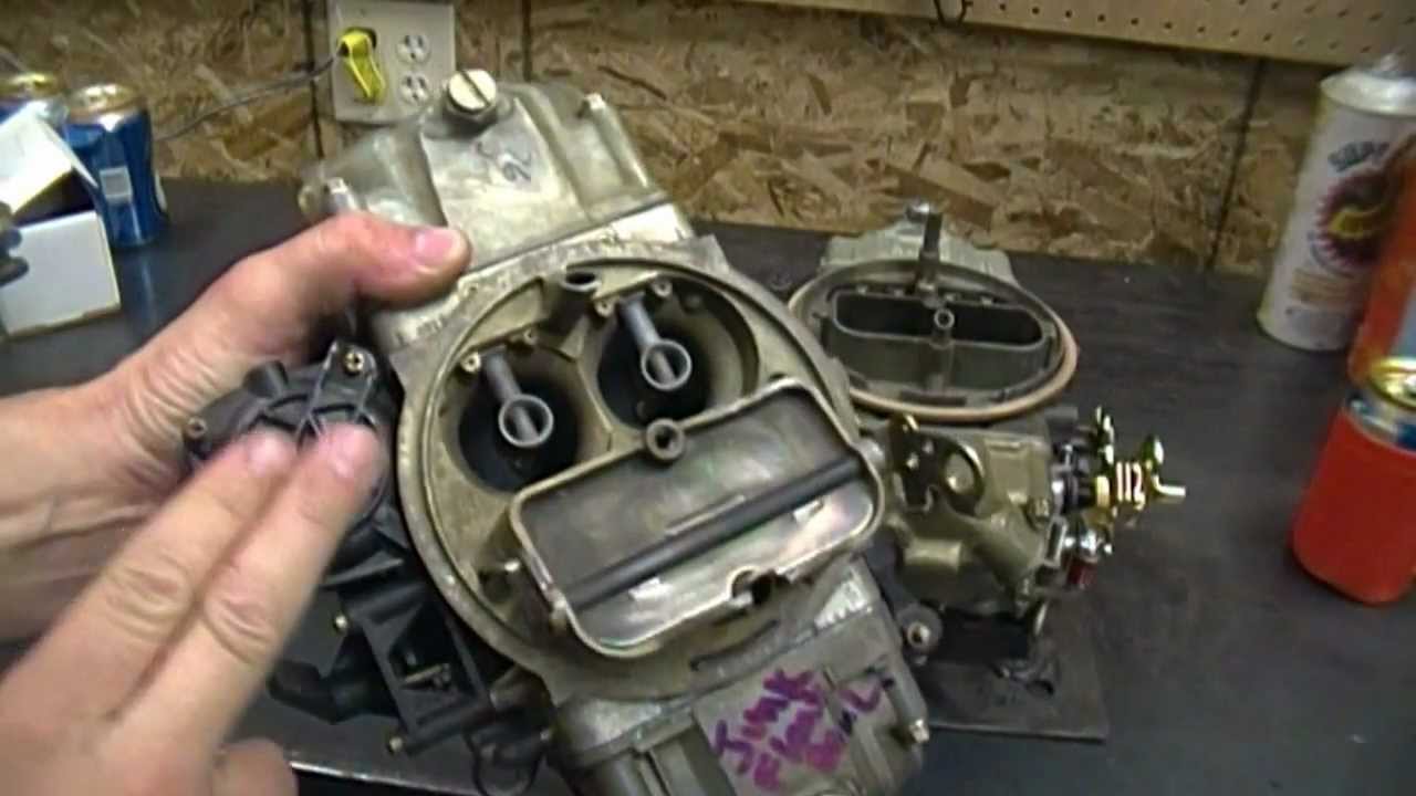 Some basic Holley 4 Barrel carburetor identification tips