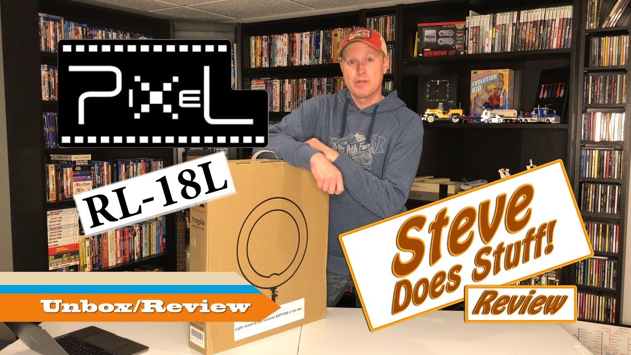 Pixel RL-18L Ring Light Unboxing & Quick Review