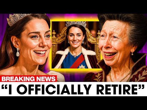 Princess Anne Officially Retired! Names Catherine as Her Royal Successor in Royal Banquet Speech