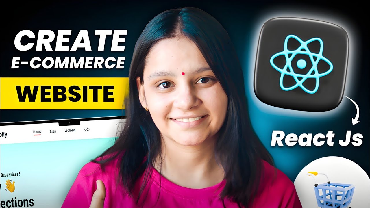 Build a Complete Ecommerce Website with React JS 🔥 | Step-by-Step Tutorial 2025