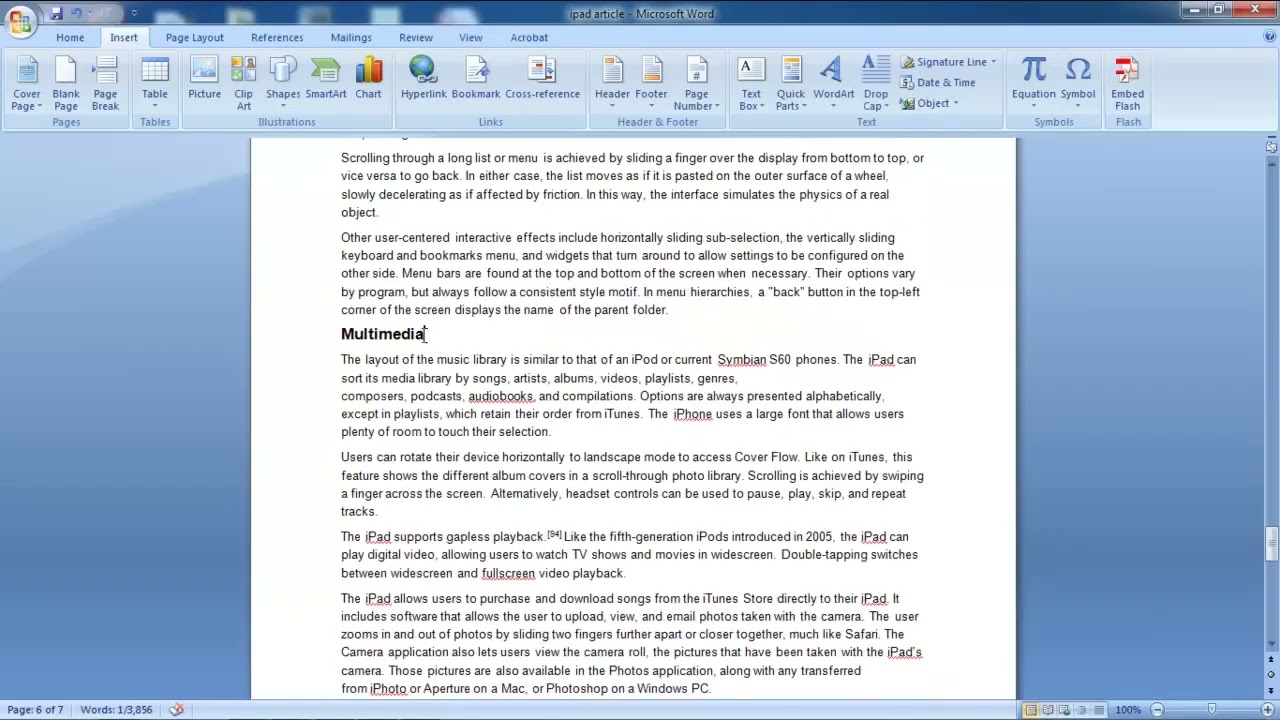 Word Tips: How to Insert Bookmarks