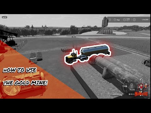 How To Use FS22 Mining & Construction Economy Gold Mine [2022]