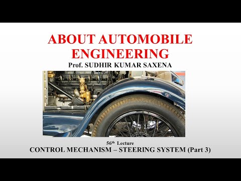 CONTROL MECHANISM - STEERING SYSTEM, Part 3
