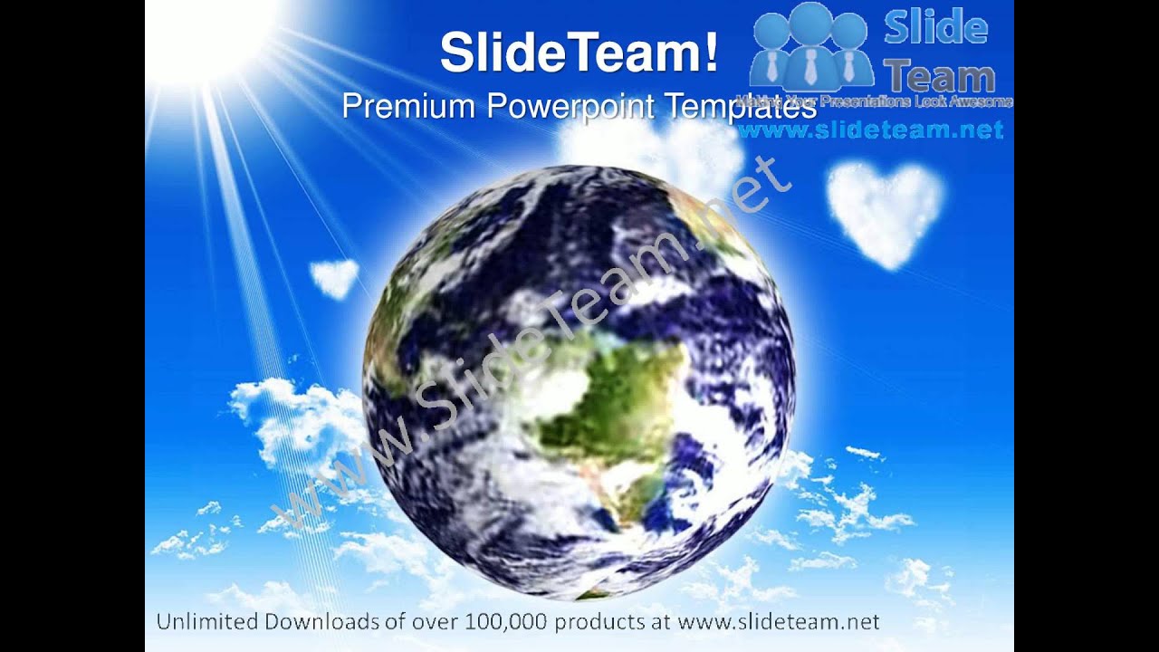 Earth Environment Nature PowerPoint Templates ppt Themes 0812 Slides Backgrounds