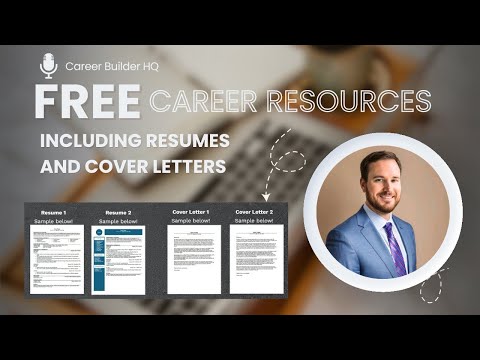 How to Get FREE Resume & Cover Letter Templates + How to Edit Them