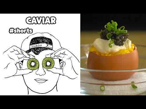 $300 Fish Eggs?! (What is Caviar?) #shorts
