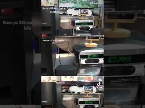 Bose PS 321 seri 1 hàng Châu Âu điện 220volte… nguyên zin 100% hoạt động hoàn hảo … âm thanh hay …