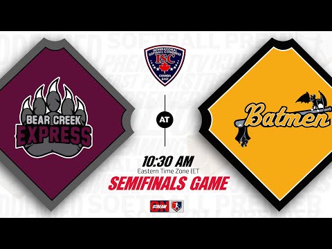 Semifinals Game |LIVE| Bear Creek Express v Toronto Batmen #2025 ISC Canada East #qualifier