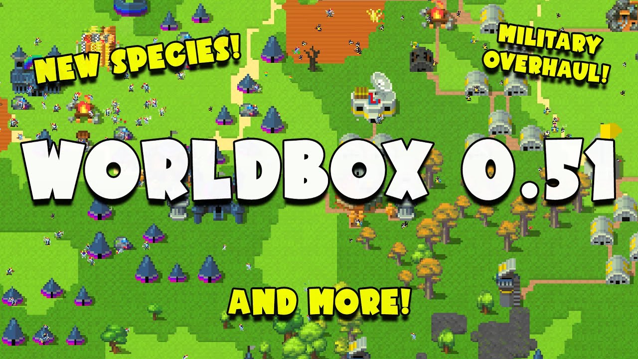 Everything NEW in Worldbox 0.51! (ArmyBox Update!)