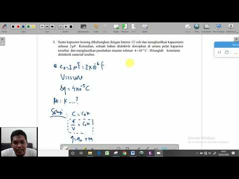 [SOLUSI UTS FISDAS 2 KLUSTER B] NO.3 Kapasitor dan  Dielektrik