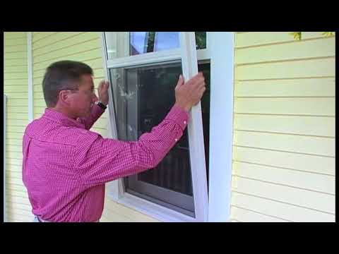 How to Install a Storm Window