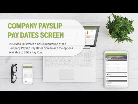 Company Payslip Pay Dates