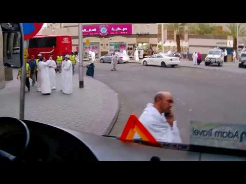 Boarding bus for Makkah - Hajj 1437 (2016) Adam Travel - Raleigh Group 4D