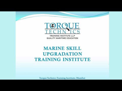 Torque Technics Training Institute, Mumbai | Marine Practical Training Courses