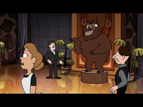 Gravity Falls season 2 Episode 10 Northwest Mansion Mystery 4/5