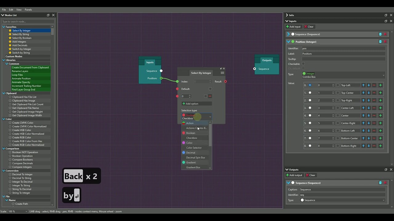 Creating Custom Node inside ActionNodes action