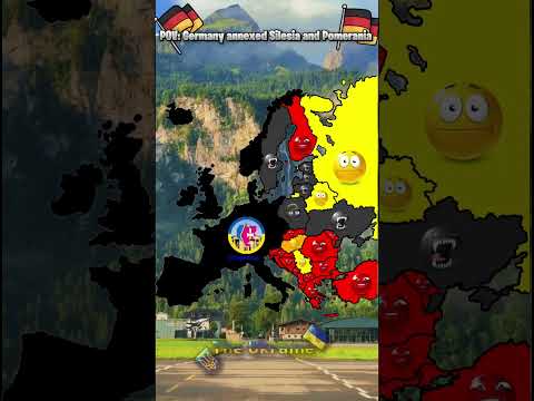 POV: Germany annexed Silesia and Pomerania (Collab with @Yagomap)#mapping #map #europe