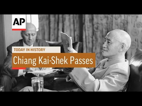 Chiang Kai-Shek Passes - 1975 | Today In History | 5 Apr 17