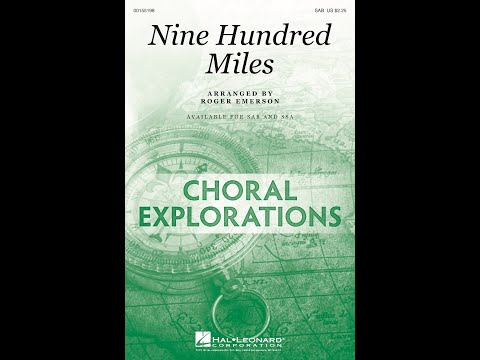 Nine Hundred Miles Sheet Music by Roger Emerson (SKU: 00155198 ...