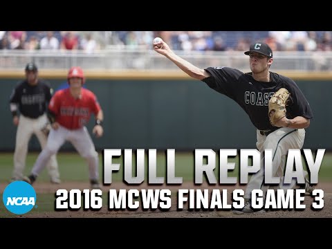 Coastal Carolina vs. Arizona: 2016 Men's College World Series Final Game 3 | FULL REPLAY