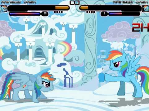 M.U.G.E.N. change of plans for my mlp characters