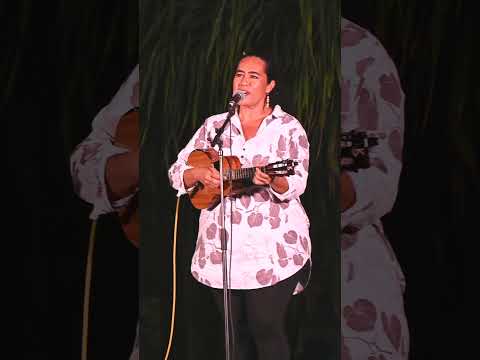 Kaniaulono Hapai & Kainani Kahaunaele at Kona Nui Nights August 9, 2023 Oahu Hawaii SHORTS