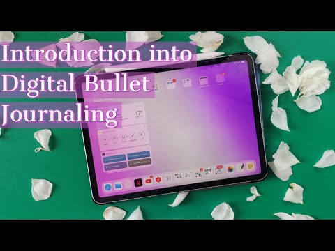 Digital Bullet Journaling for beginners in 2020