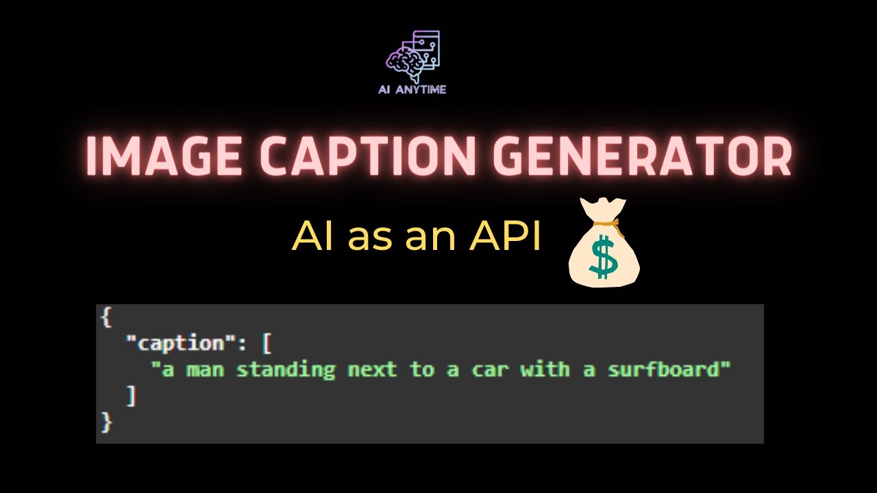 AI as an API: Create an Image Caption Generator API 🚀