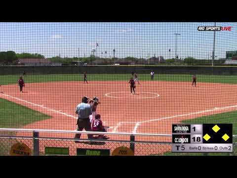 C.C. London vs Santa Rosa l Bi-District Softball l Game 1 l 5/7/21