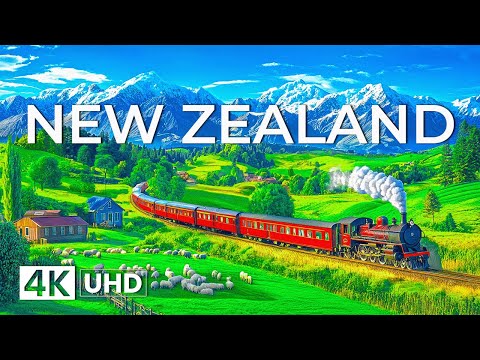 New Zealand Travel 4K | Unreal Landscapes, Majestic Fjords & Lakes That Feel Out of This World