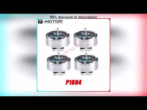 #T-Motor P1604 KV2850 6S / KV3800 4S FPV Brushless Motor, 2mm Shaft, for 3.5-inch Freestyle Sub 2