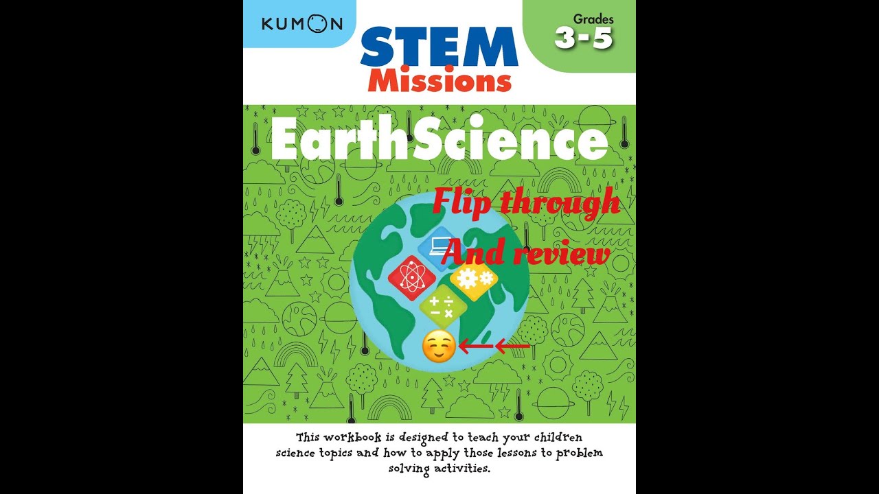 Kumon science curriculum 2021-22 | workbook grade 3-5 flip through walkthrough