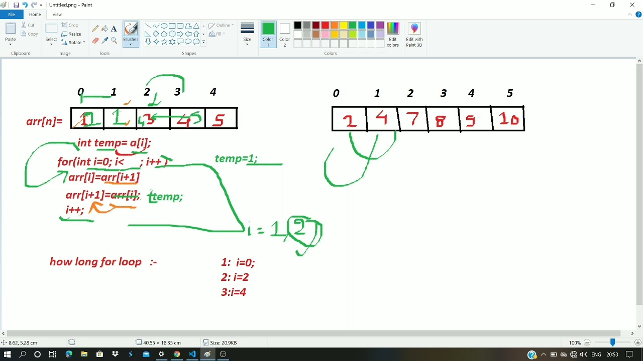 wave array practice problem gfg