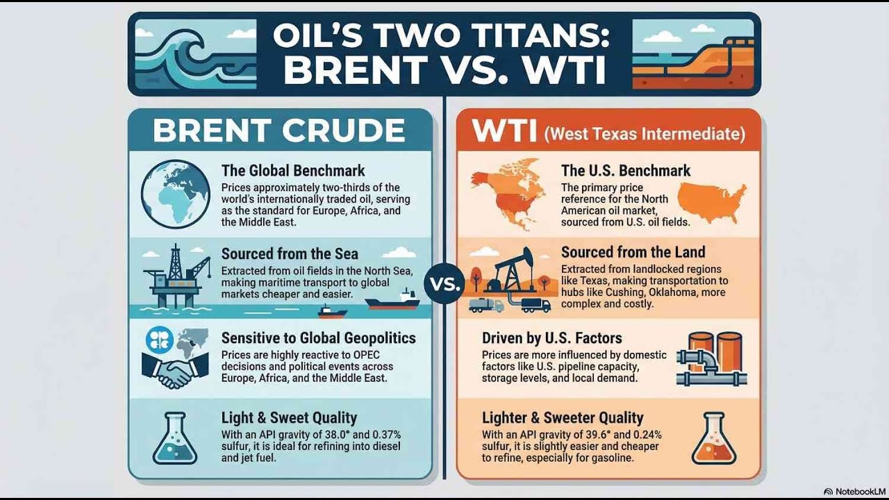 How Oil Prices Are Really Set (Brent vs WTI Explained)