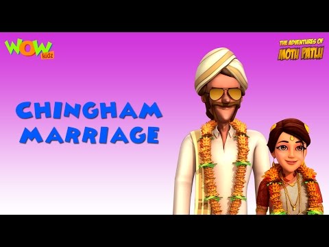Motu Patlu Cartoons In Hindi | Animated cartoon | Chingham marraige | Wow Kidz