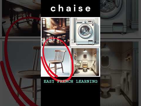 How to pronounce "table", "chaise", "machine", "toilettes" in French? #frenchpronunciation
