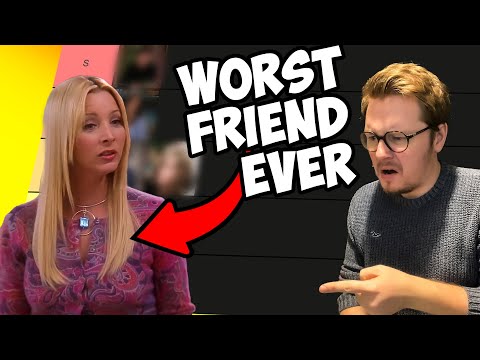 Ranking all of the Friends from FRIENDS