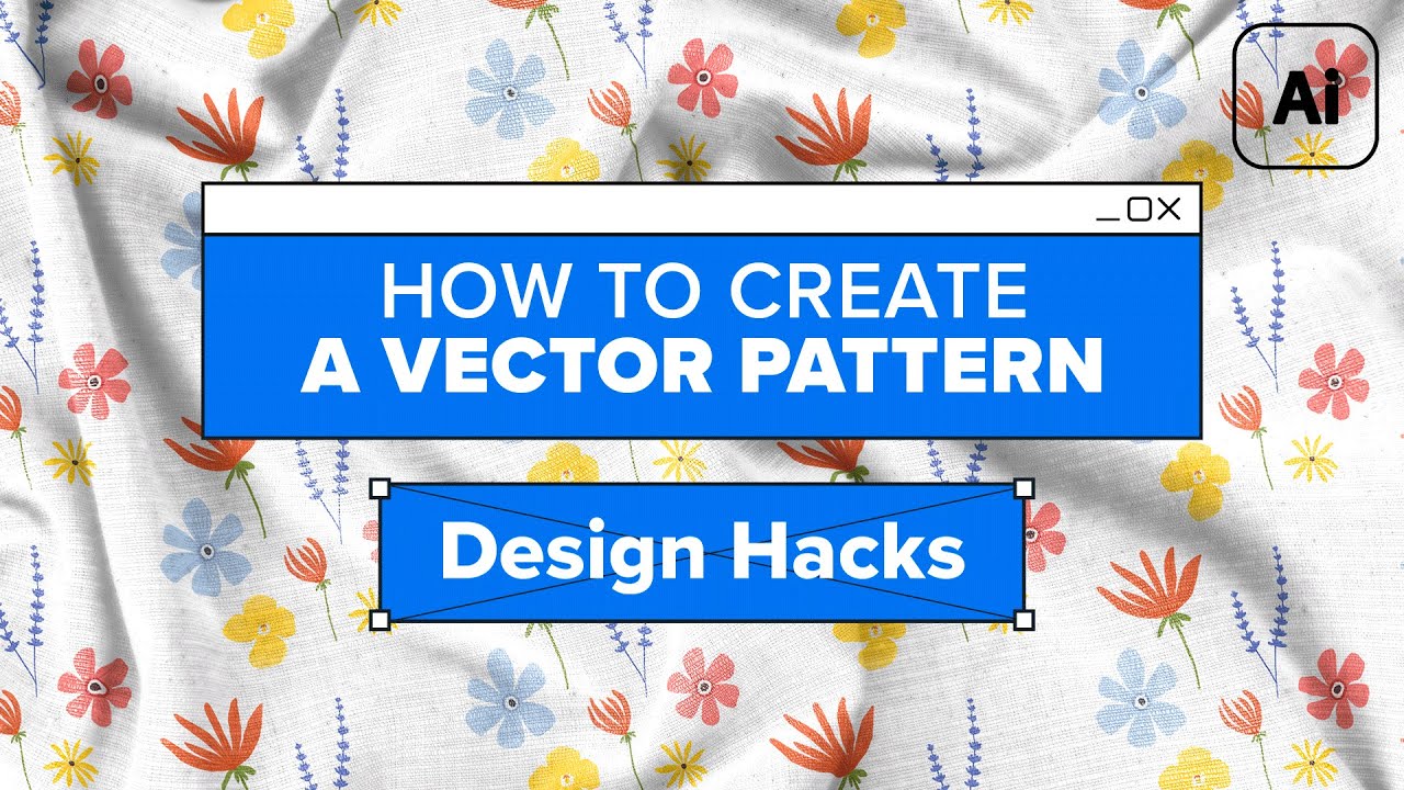 Seamless Vector Pattern Design | Adobe Illustrator Tutorial