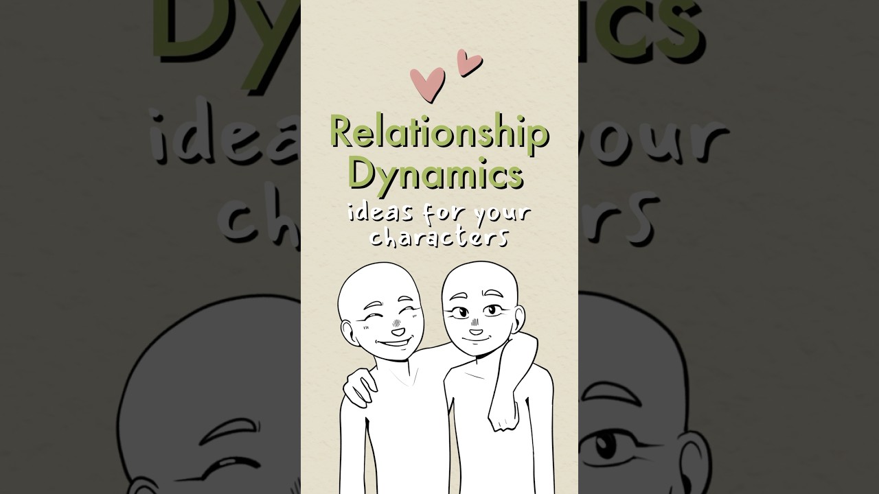 relationship dynamic ideas! 🫂 #drawing #writing #art #writingtips #oc #ocideas #character