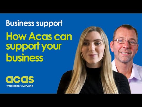 How Acas can support your business