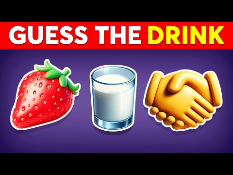 Guess The DRINK By Emoji? ๐น๐ฅค Monkey Quiz