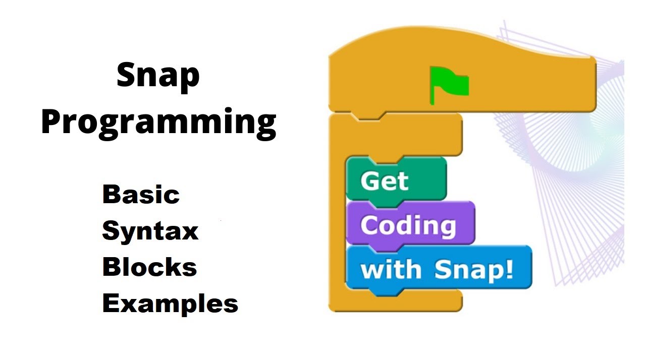 #1 Introduction||Snap Programming ||Snap! First Step || Snap Create Own Virtual Garden