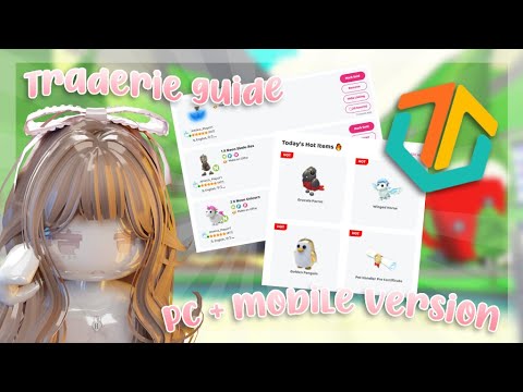 How To Use Traderie For Adopt Me *2024* (PC + Mobile) 🌱⭐